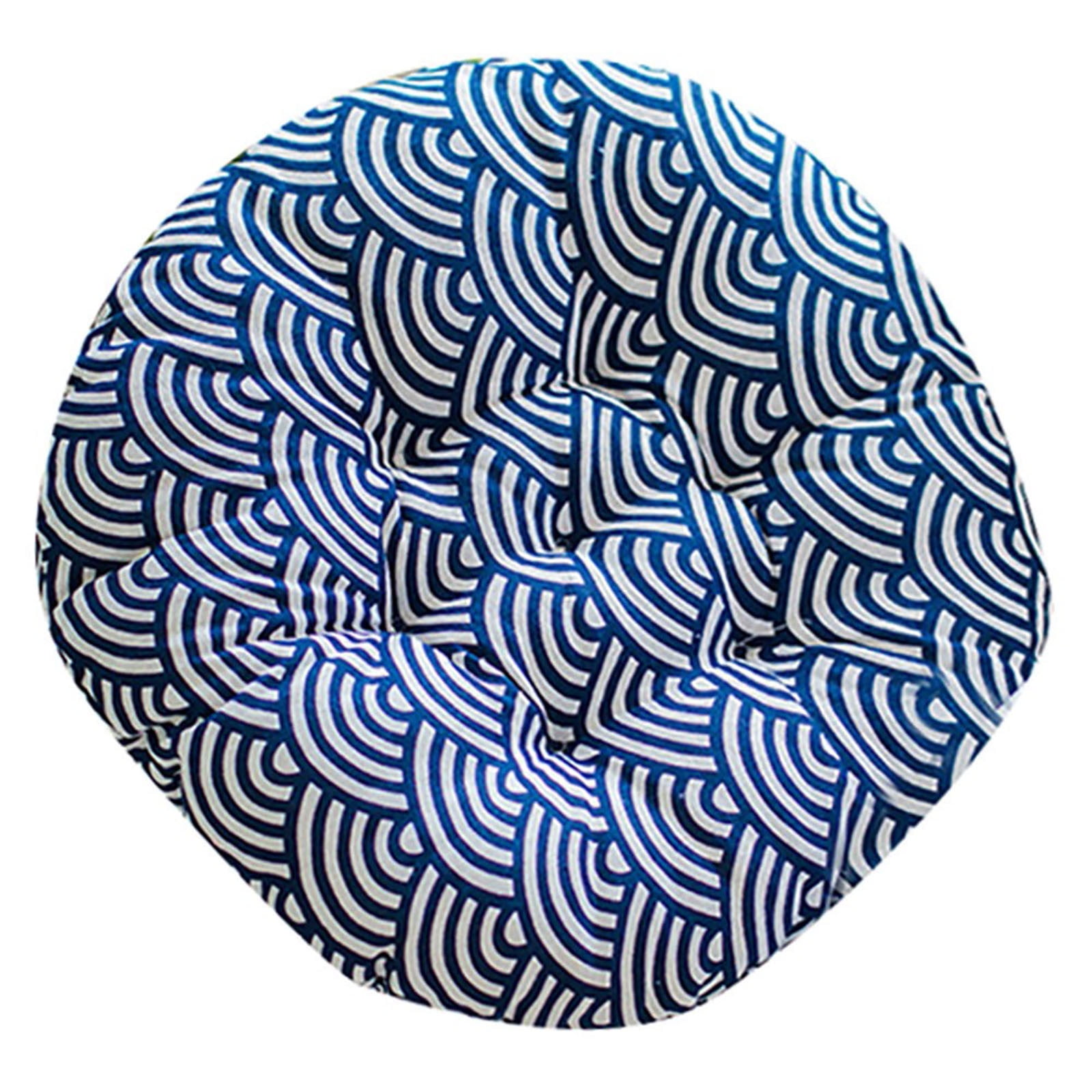 Round Pillow Floor Pillow Japanese Futon Chair Pad Tatami Floor Cushion ...