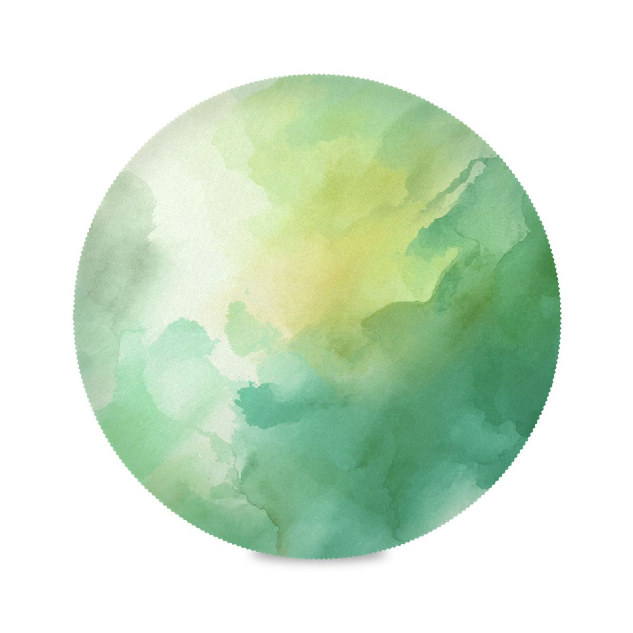 Round Placemat Heat Resistant & Wrinkle-Free Dining Table Decor ...