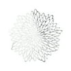 Elegant Placemats, Round Placemats for Dining Table Metallic Pressed ...