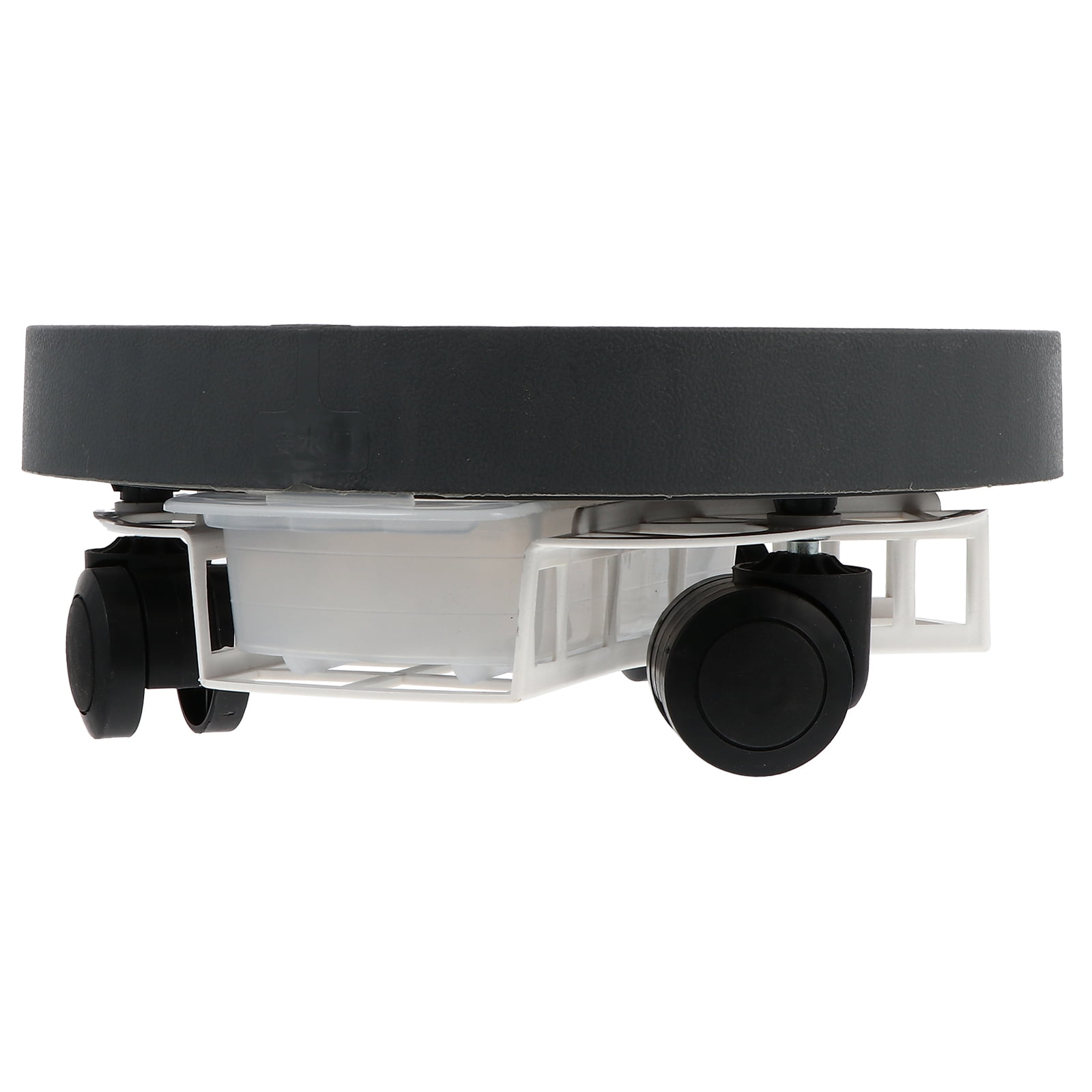 Round Plant Roller Wheeled Planter Tray Stand with Swivel Wheels ...