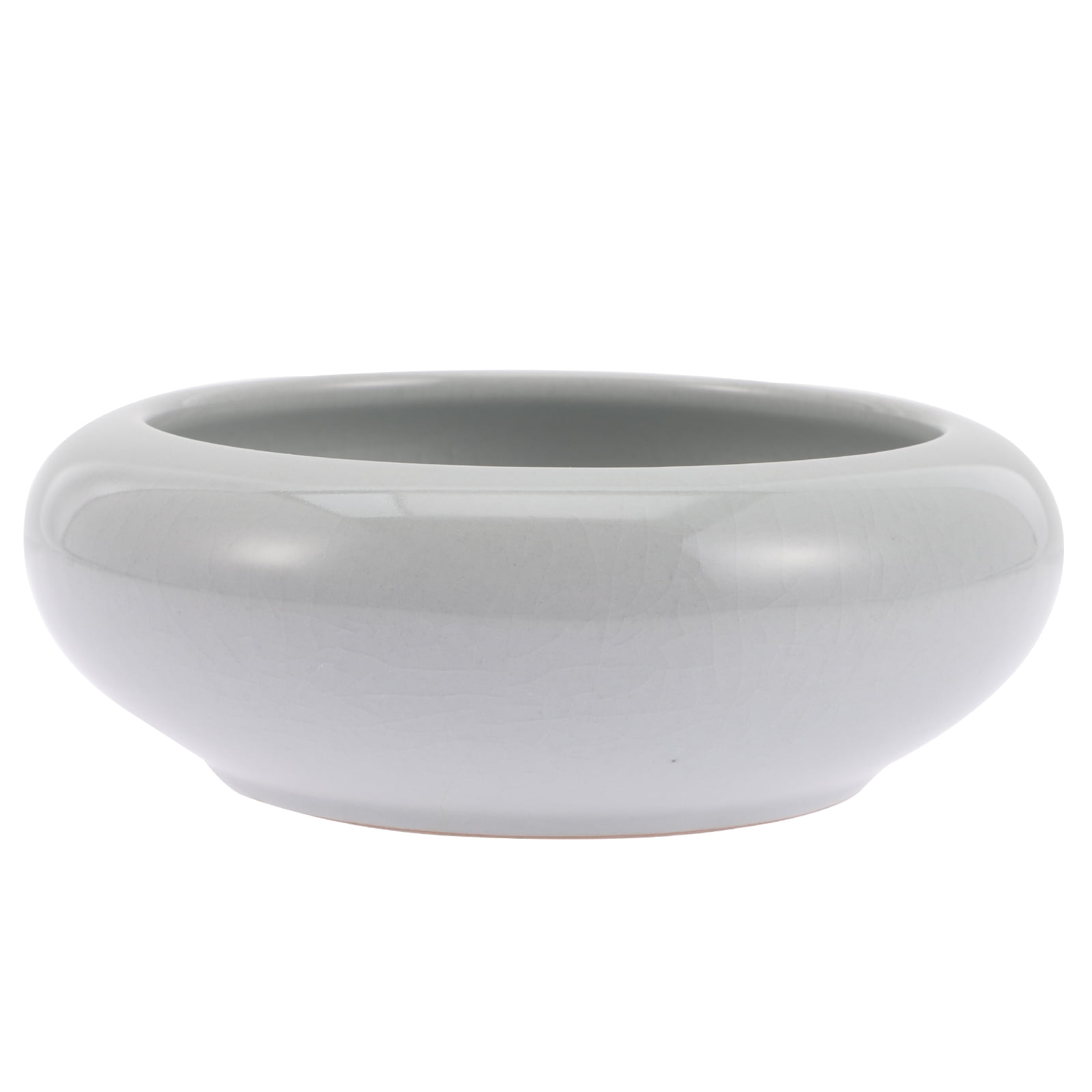 Round Planters, Ceramic Flower Pot Bonsai Pots Hydroponic Planter ...