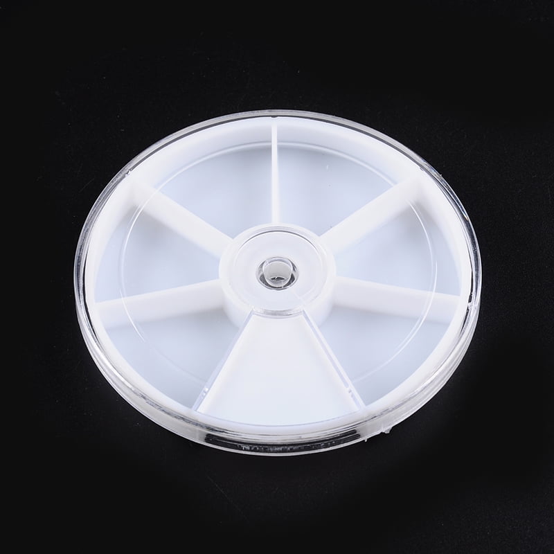 Round Plastic Bead Containers 83mm in diameter 1.2cm thick - Walmart.com