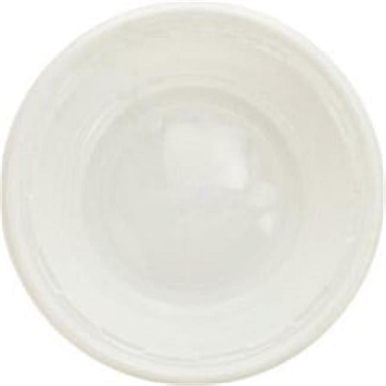 Round Plastic Bowls, 5-6 oz. - White - Walmart.com