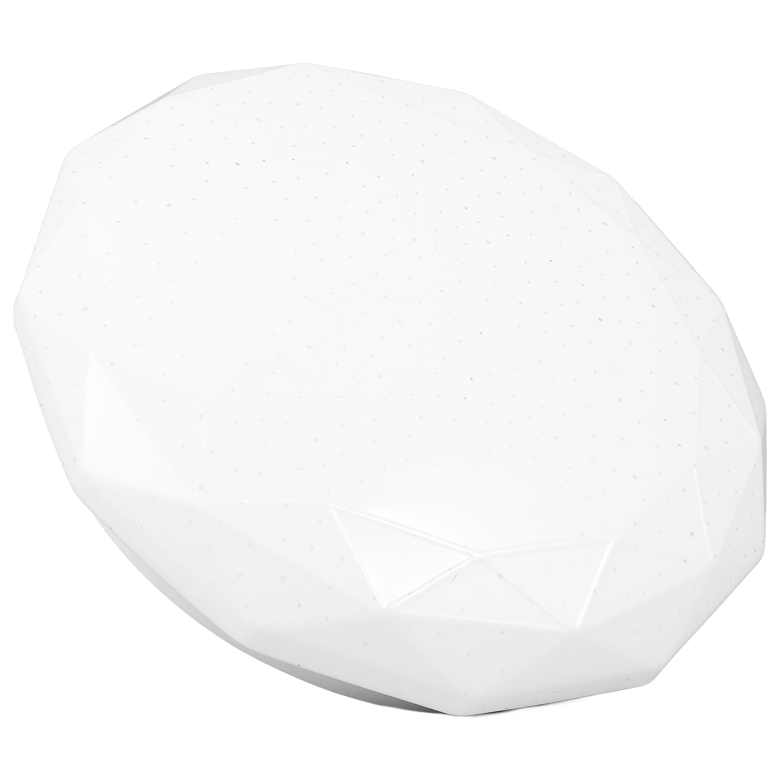 Round Plastic Ceiling Light Shade with Base Plate for Bedrooms and ...