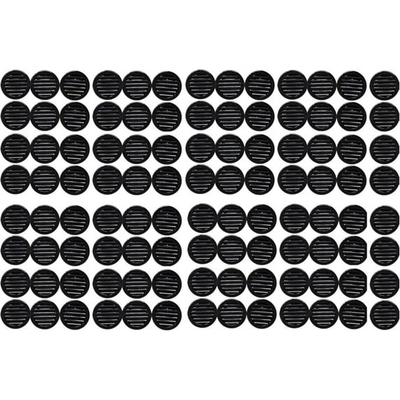 Round Plastic Louver Soffit Air Vent Reptile Screen Grille Cover (50 ...