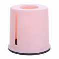 Round Plastic Tissue Canister Cylinder Tissue Box Holder for Roll Paper ...