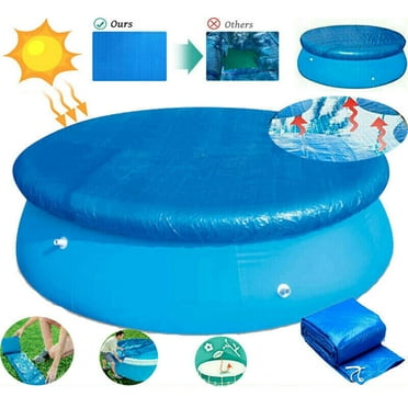 Rectangular Pool Cover, Covers Pool for Above Ground Pools Fits 10 ft x ...