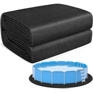 Heavy Duty Round Pool Liner 8ft-14ft - Puncture-Resistant Ground Tarp ...