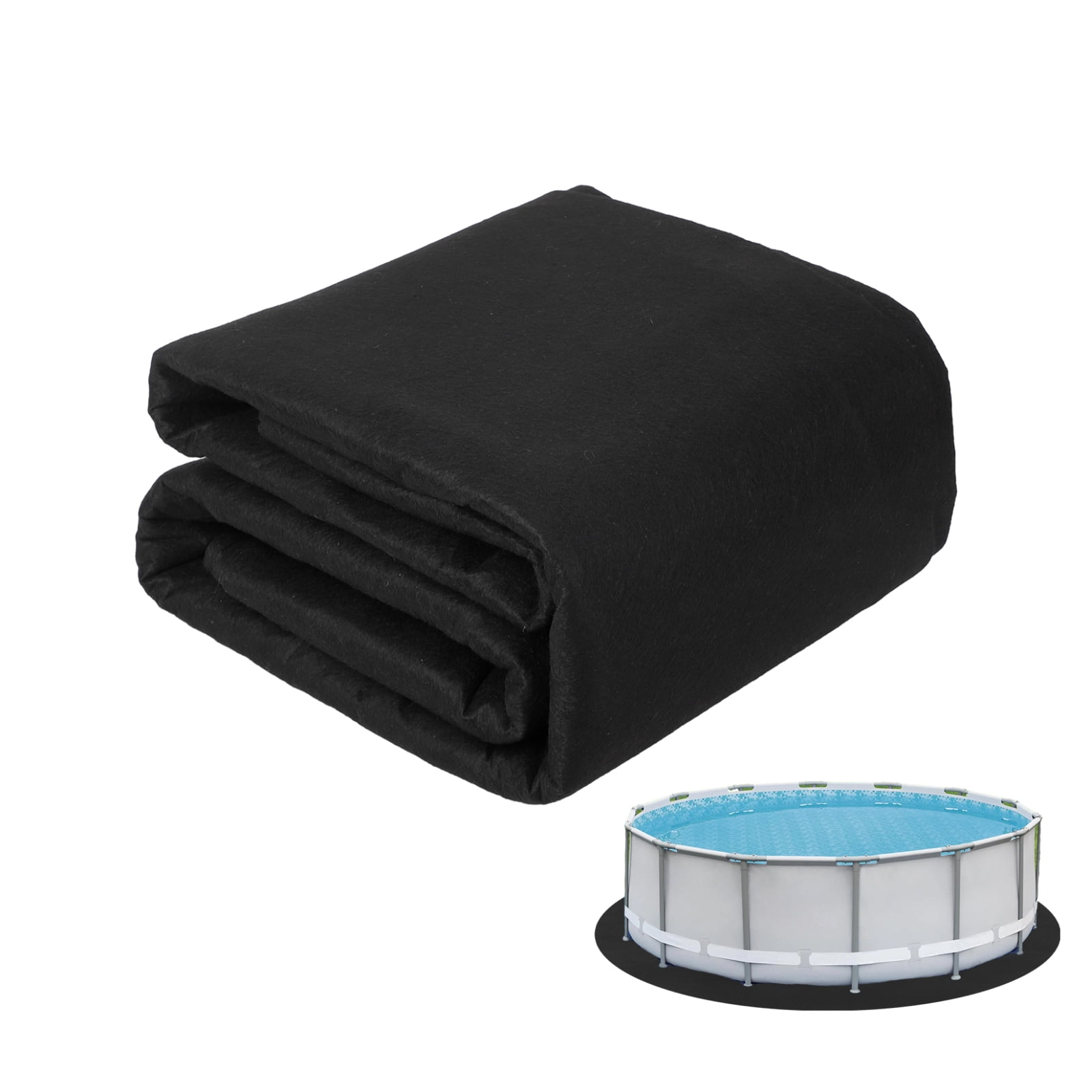 Round Pool Liner Pad for Above Swimming Pools Extends Life to The Liner ...