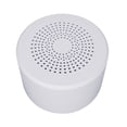 Round Portable Mini Wireless Bluetooth Speaker Subwoofer Smart Voice ...