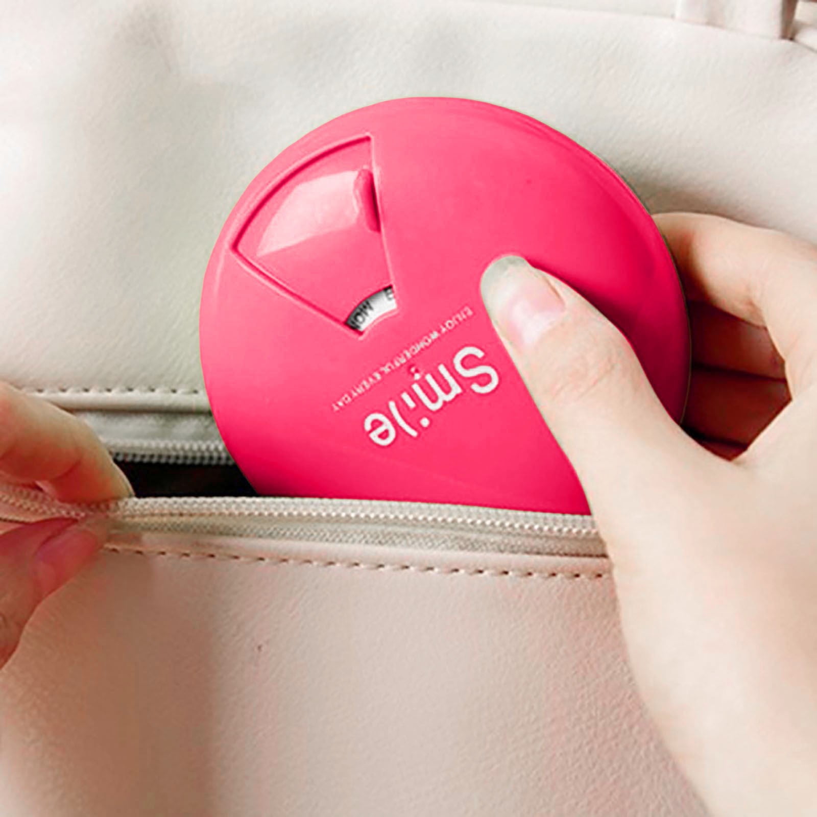 Round Portable Pill Box Medicine Planner Small case (7 Day Weekly ...