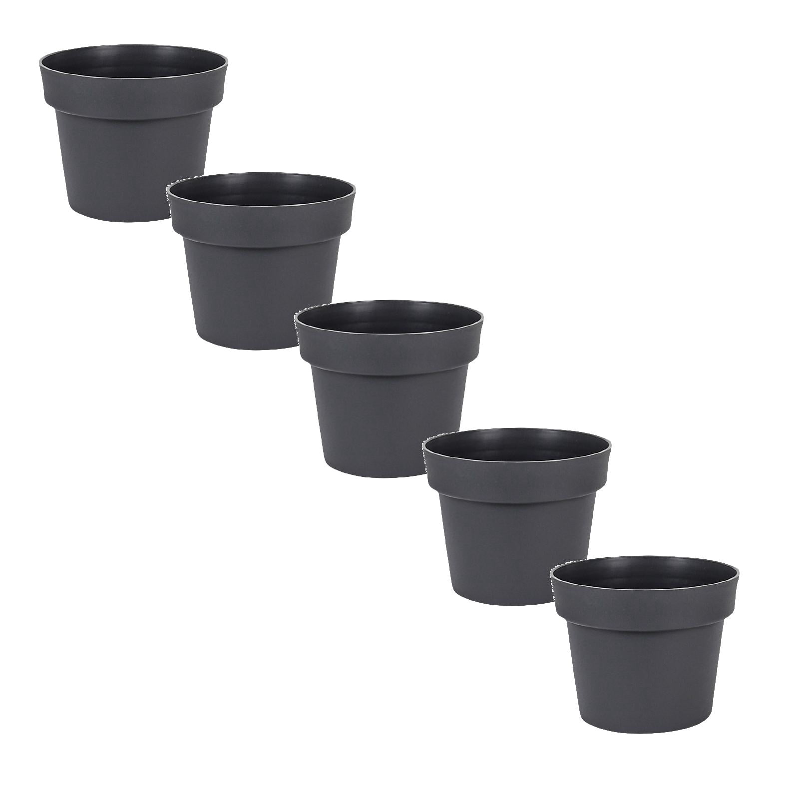 Round Pot Indoor and Outdoor Pots Garden Living Rooms Kitchens Self ...