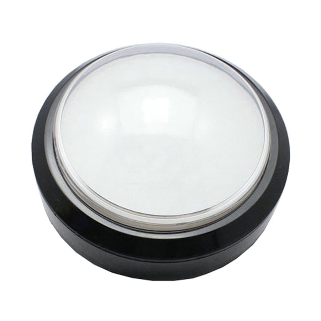 Round Push Button LED Illuminated with Microswitch Arcade Push Buttons - Walmart.com