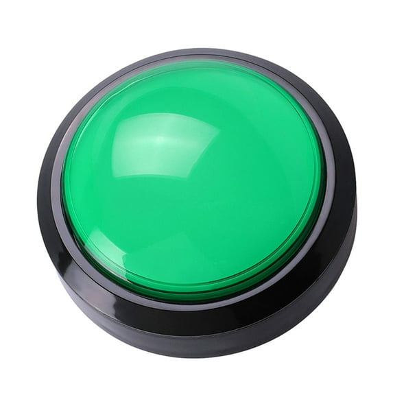 Round Push Button LED Illuminated with Microswitch Arcade Push Buttons ...