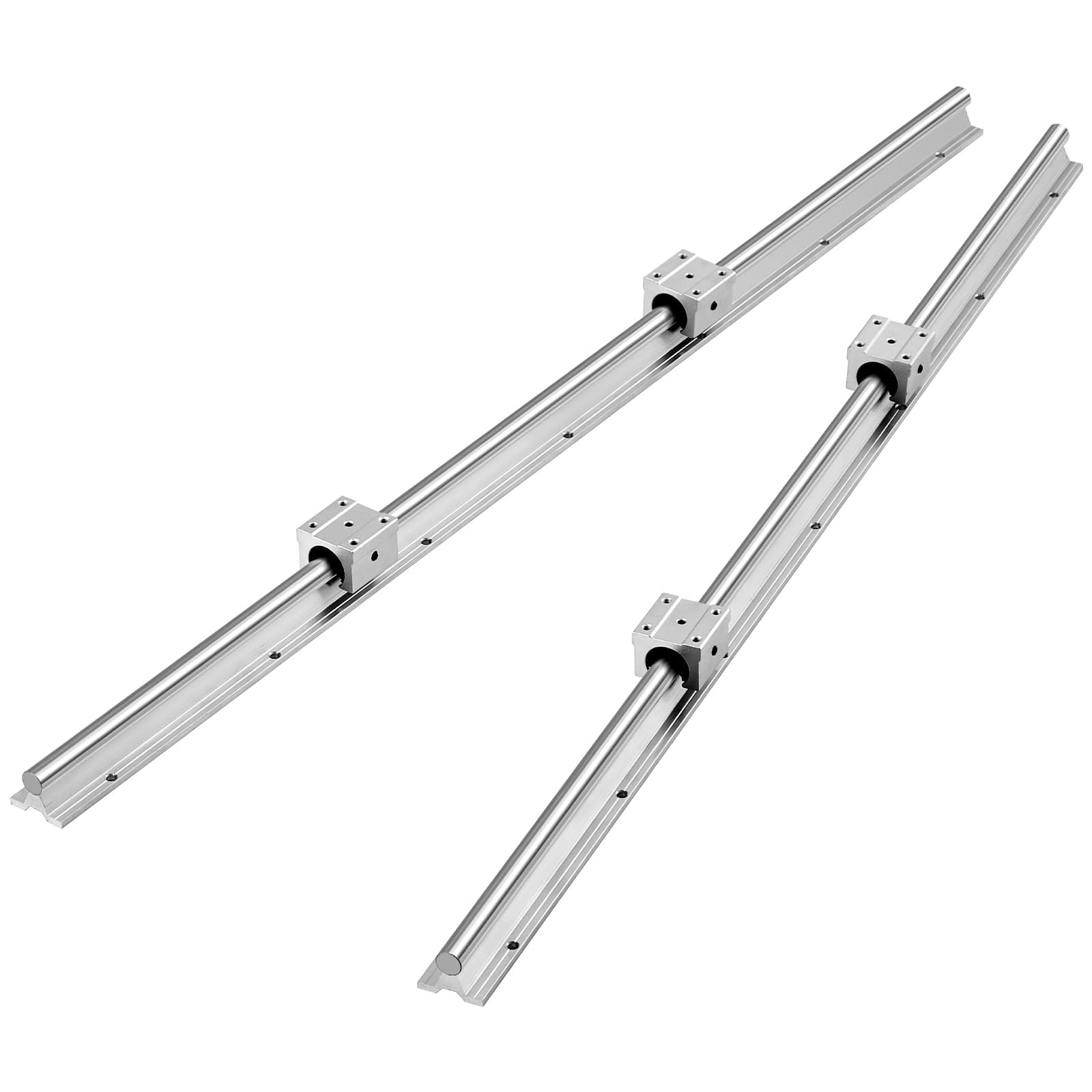 Round Rail Linear Guide,Linear Rail Slide SBR16-800mm (2 PCS),Linear ...