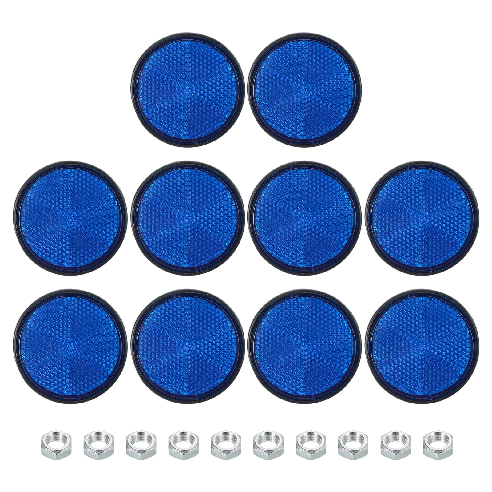 Round Rear Reflectors, Safety Reflective Warning Reflector for ...