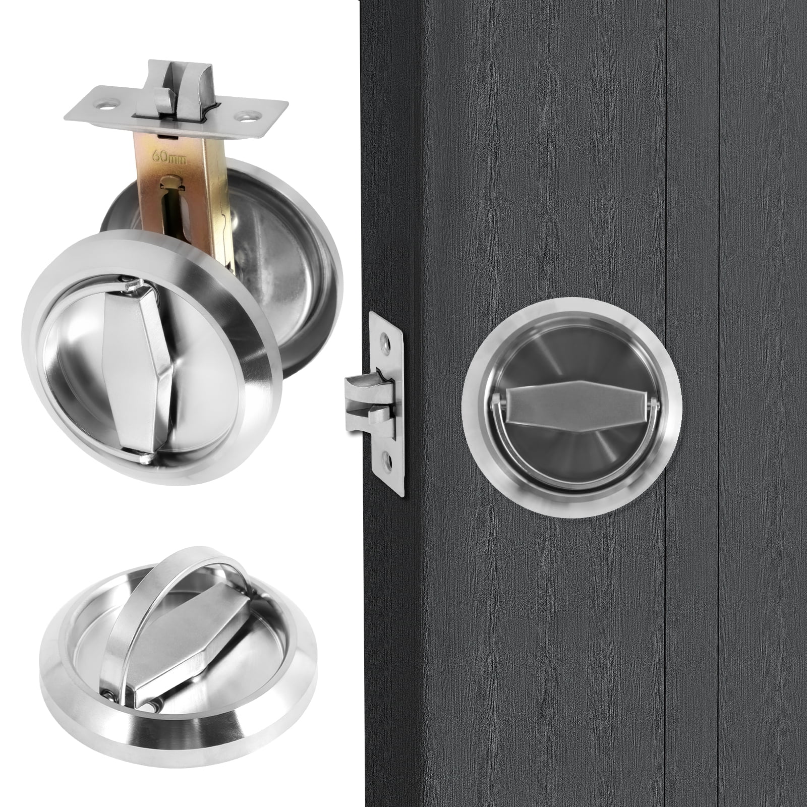 Customer reviews for Round Recessed Door Lock 304 Stainless Steel ...