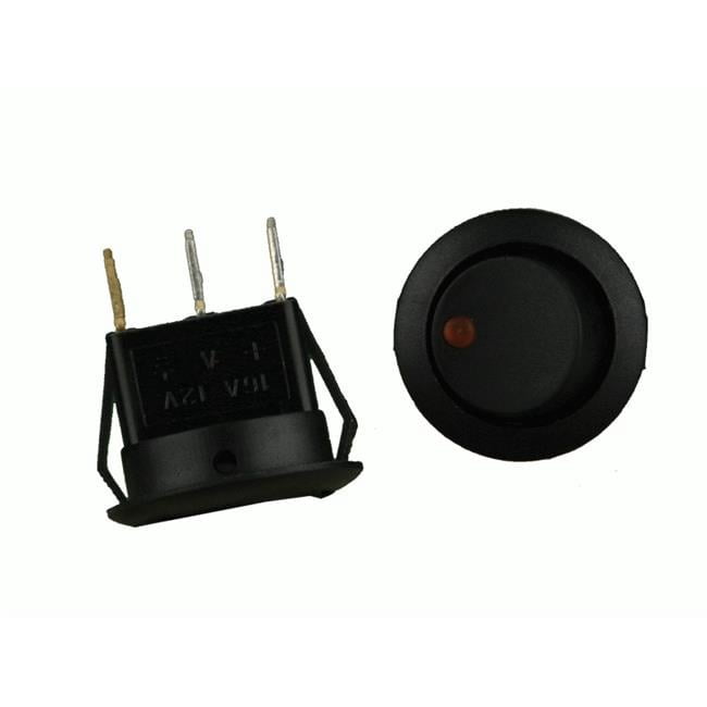 Round Rocker Switch Orange - Walmart.com