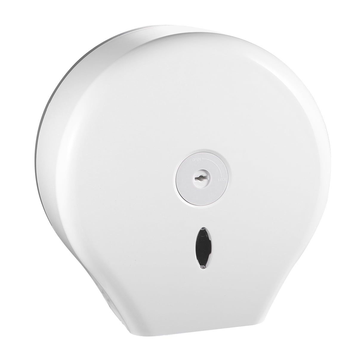 Round Roll Paper Holder Wall Mounted Bathroom Tissue Dispenser Rest