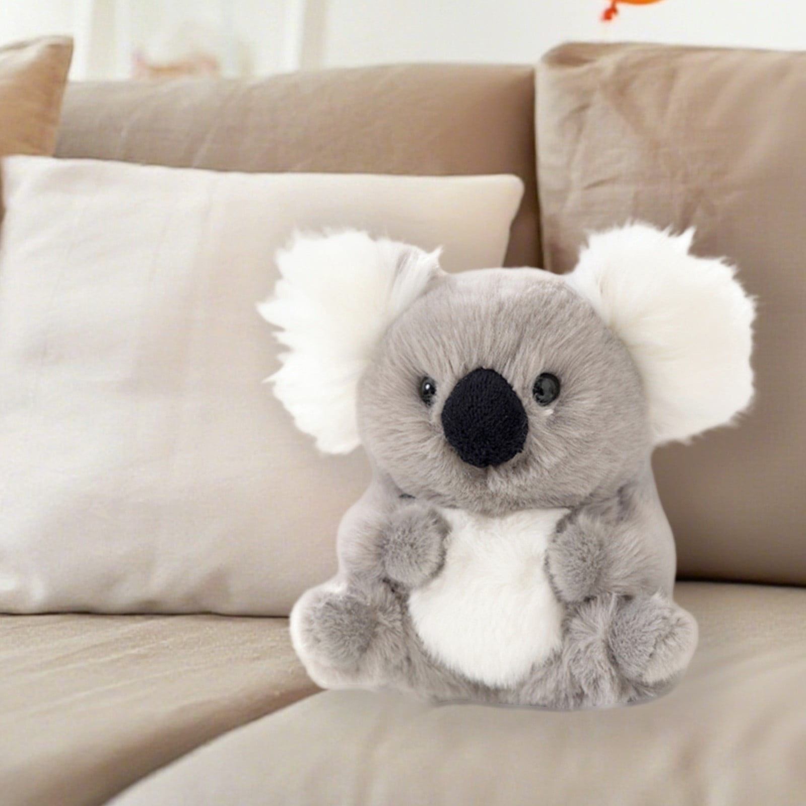 Round Rolly Pet Stuffed Animal, Adorable Companions Fun Sitting Plush Toy with High-Quality ...