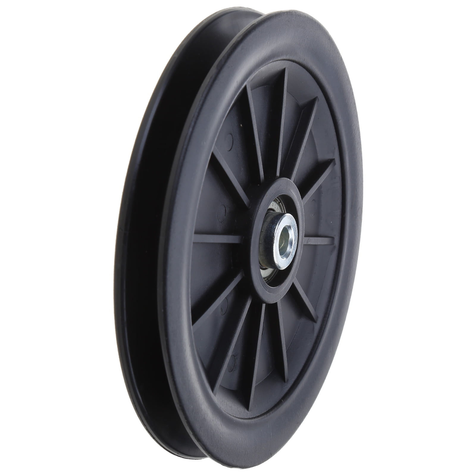 Round Rope Pulley, Wire Rope Reel Nylon Pulley for Ropes DIY Gym ...