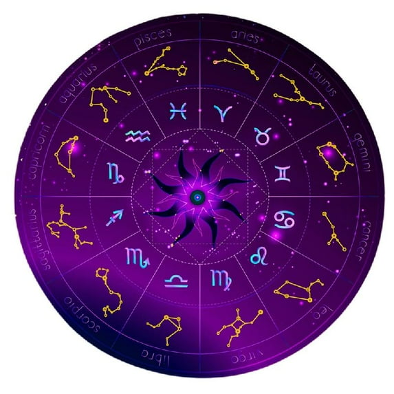 Round Rubber Pendulum Board Dowsing Divination Board Metaphysical ...