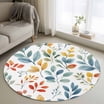 2x3 Ft Entryway Area Rug, Teal Blue Boho Kitchen Rug Runner Washable ...