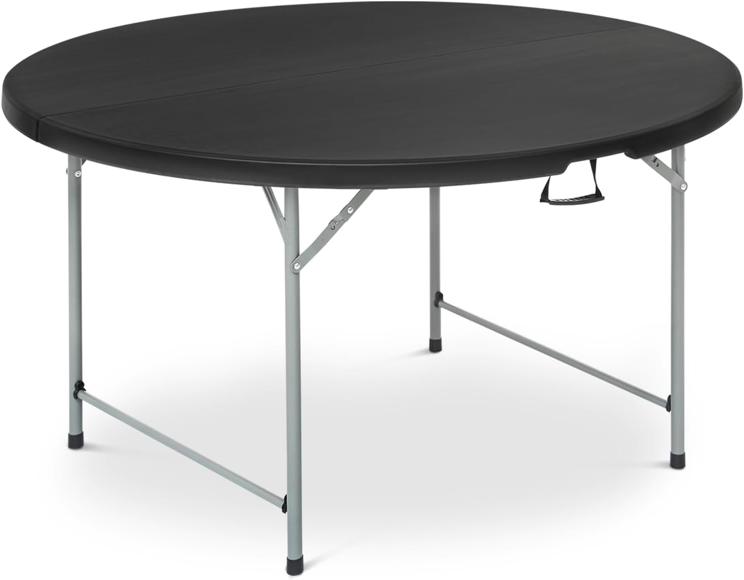 Round S Table, Indoor Round Card Table with Handle, Outdoor Weather ...