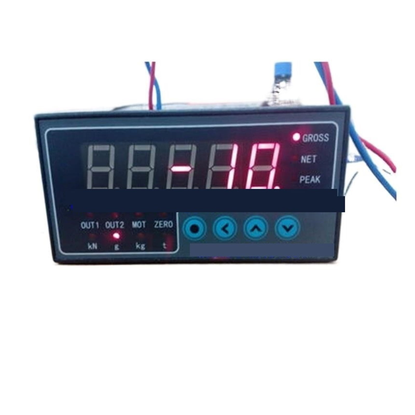 Round S Type Weight Sensor + Load Cell Indicator 2 Way Output 96x48 ...