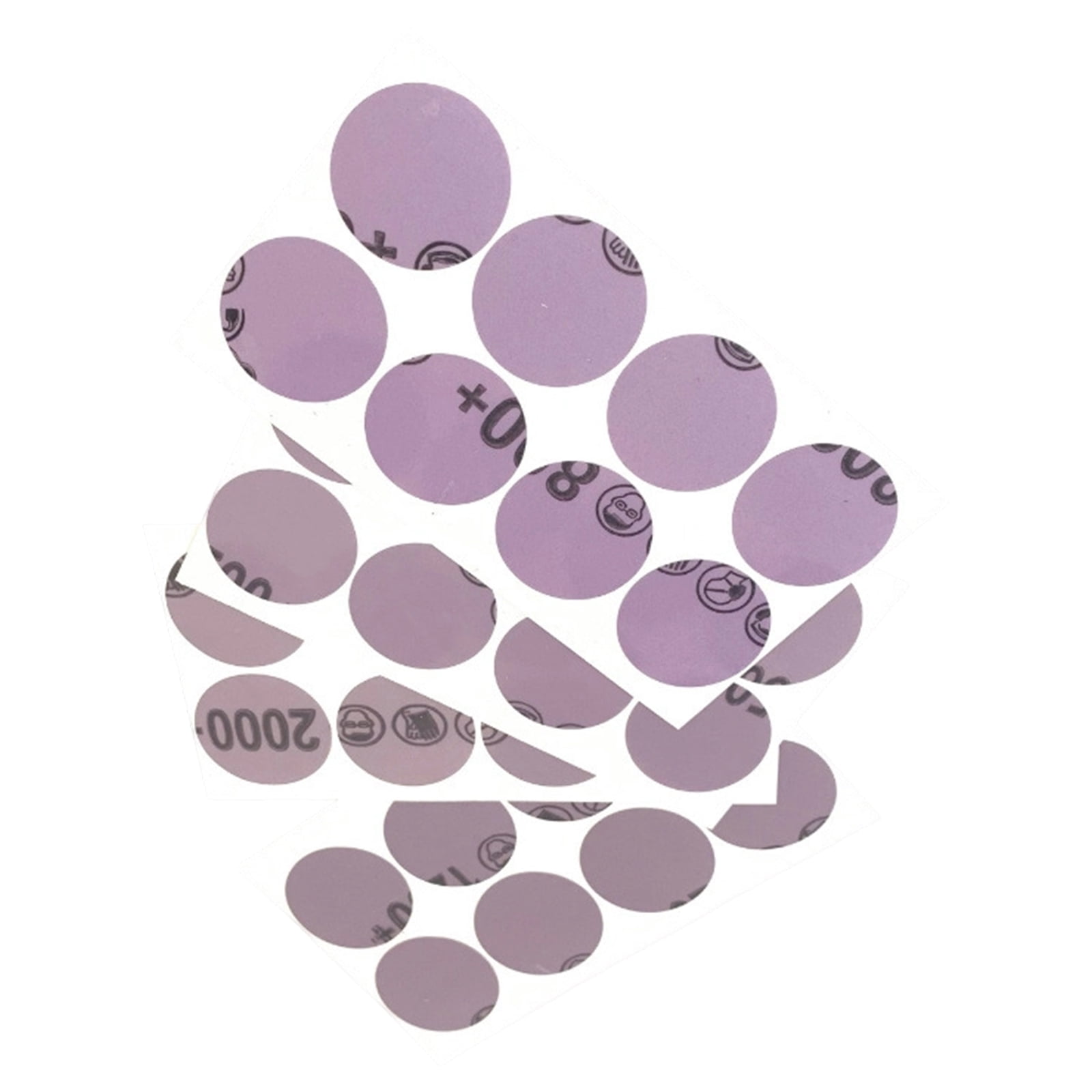 Round Sanding Discs Abrasive Sheets Automotive Surfaces Preparation ...