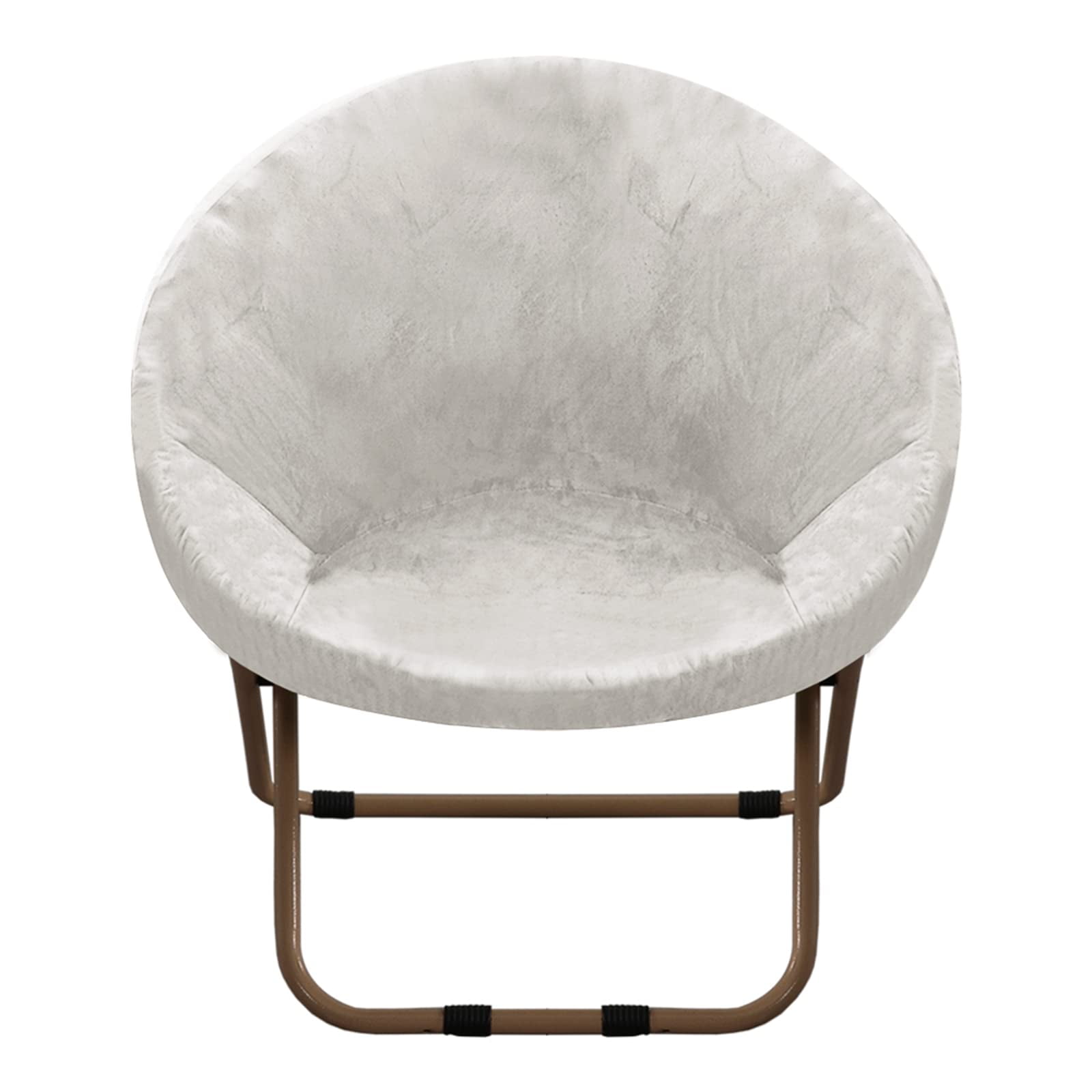 Round Saucer Chair Cover, Moon Chair Slipcovers Velvet Stretch Moon ...