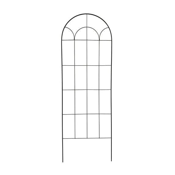 Round Screen Trellis – 71″ Freestanding Steel Plant Support & Garden ...