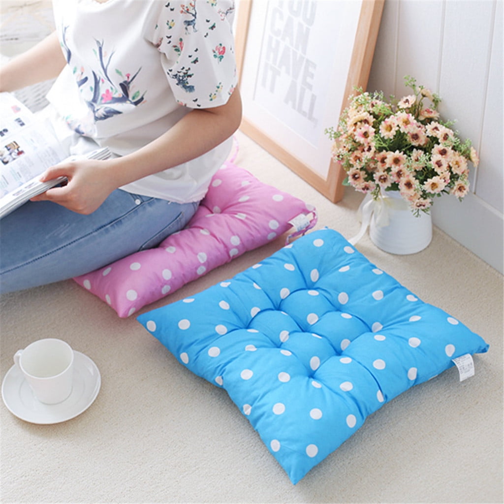 Round Seat Cushions for Chairs,Polka Chair Cushion,Retro Chair Seating ...
