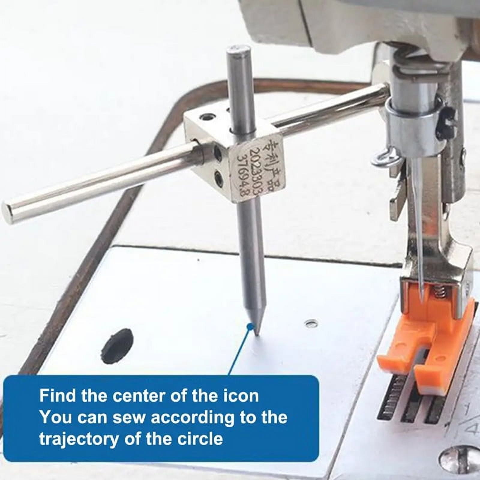 Round Sewing Attachment Sewing Machine Circular Turning Auxiliary Tool ...