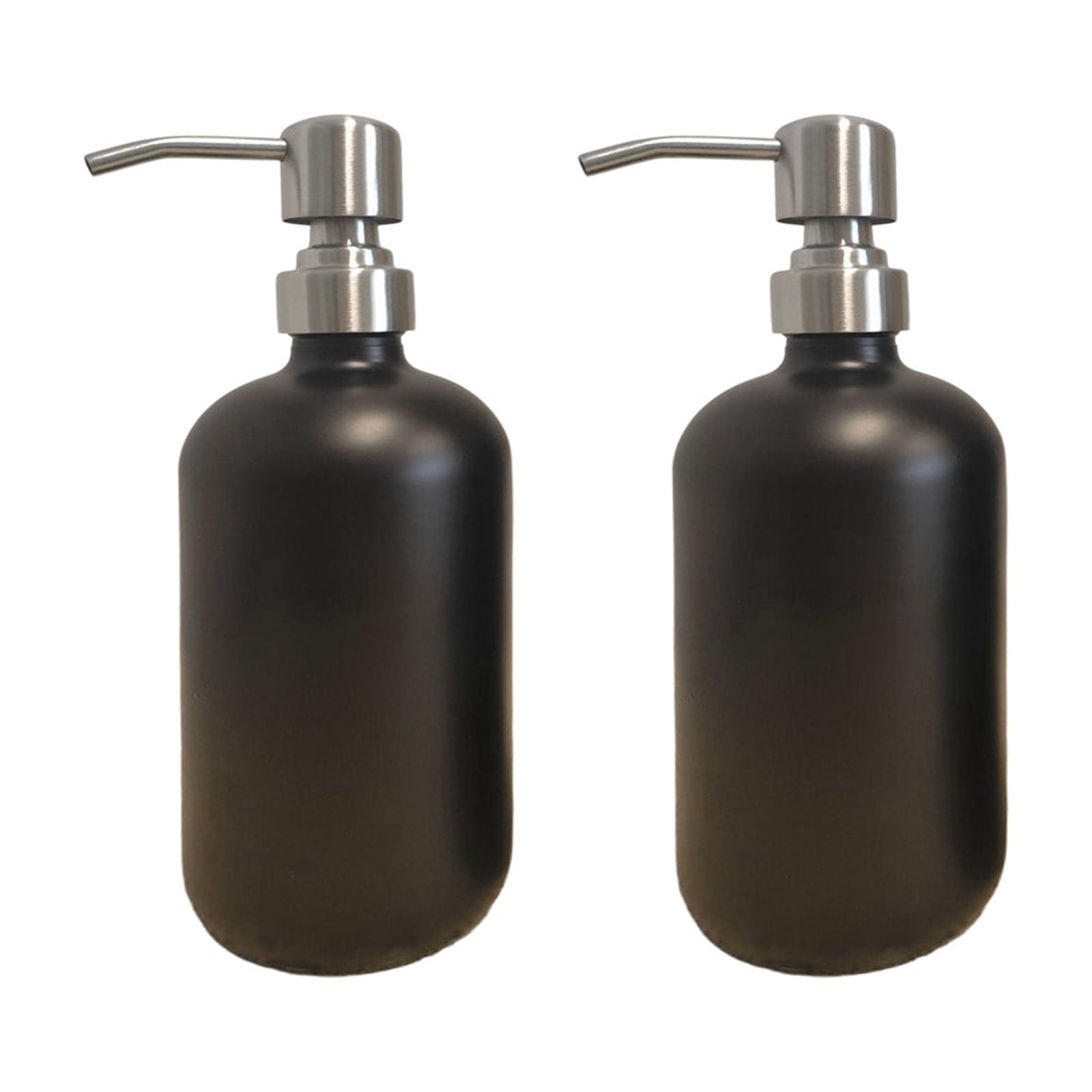 Round Shampoo Shower Gel And Lotion Dispenser Empty Bottles With ...
