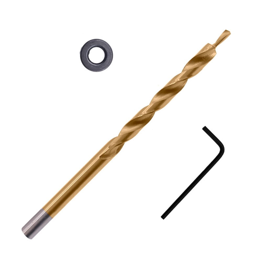 Round Shank Hss Step Drill Bit for Pocket Hole Drill Jig Guide 9 or 9 ...
