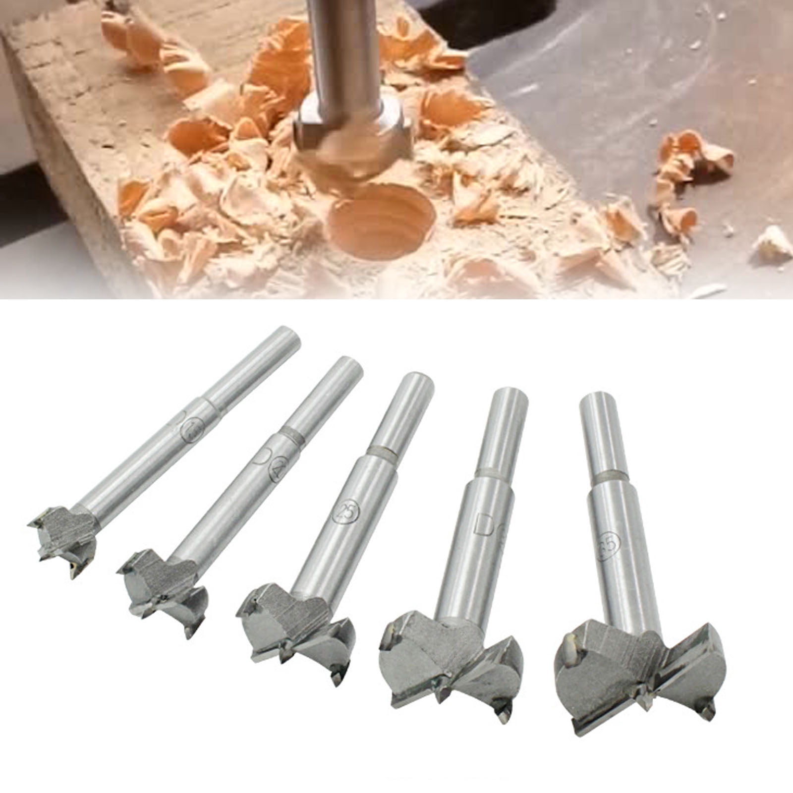 Round Shank Serrated High Carbon Steel Hole Opener, 15mm-100mm Round ...