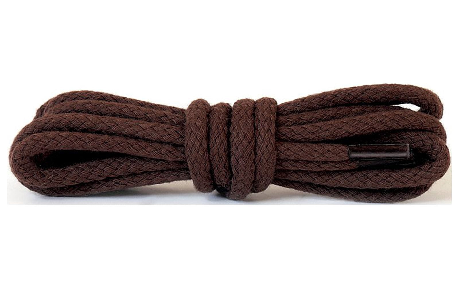 Round Shoe Laces, Quality Durable 100% Cotton, Many Colours and Lengths ...