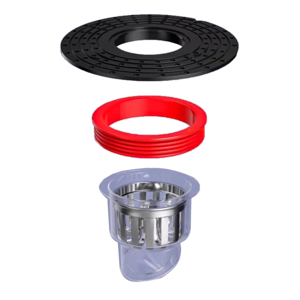Round Shower Floor Drain Cores AntiOdor Closing Floor Strainer Hair ...