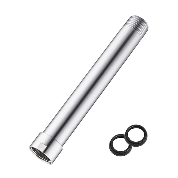 Round Shower Head Extension Rod Stainless Steel Showers Extension Pipe ...