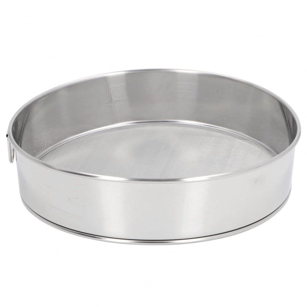 Round Sifter 80 Mesh Large Size Filter Anti Stick Coated Stainless ...