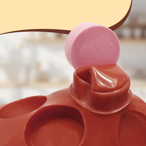 Round Silicone Molds, 12-Cavity Cylinder Chocolate Covered Cookie Mold ...