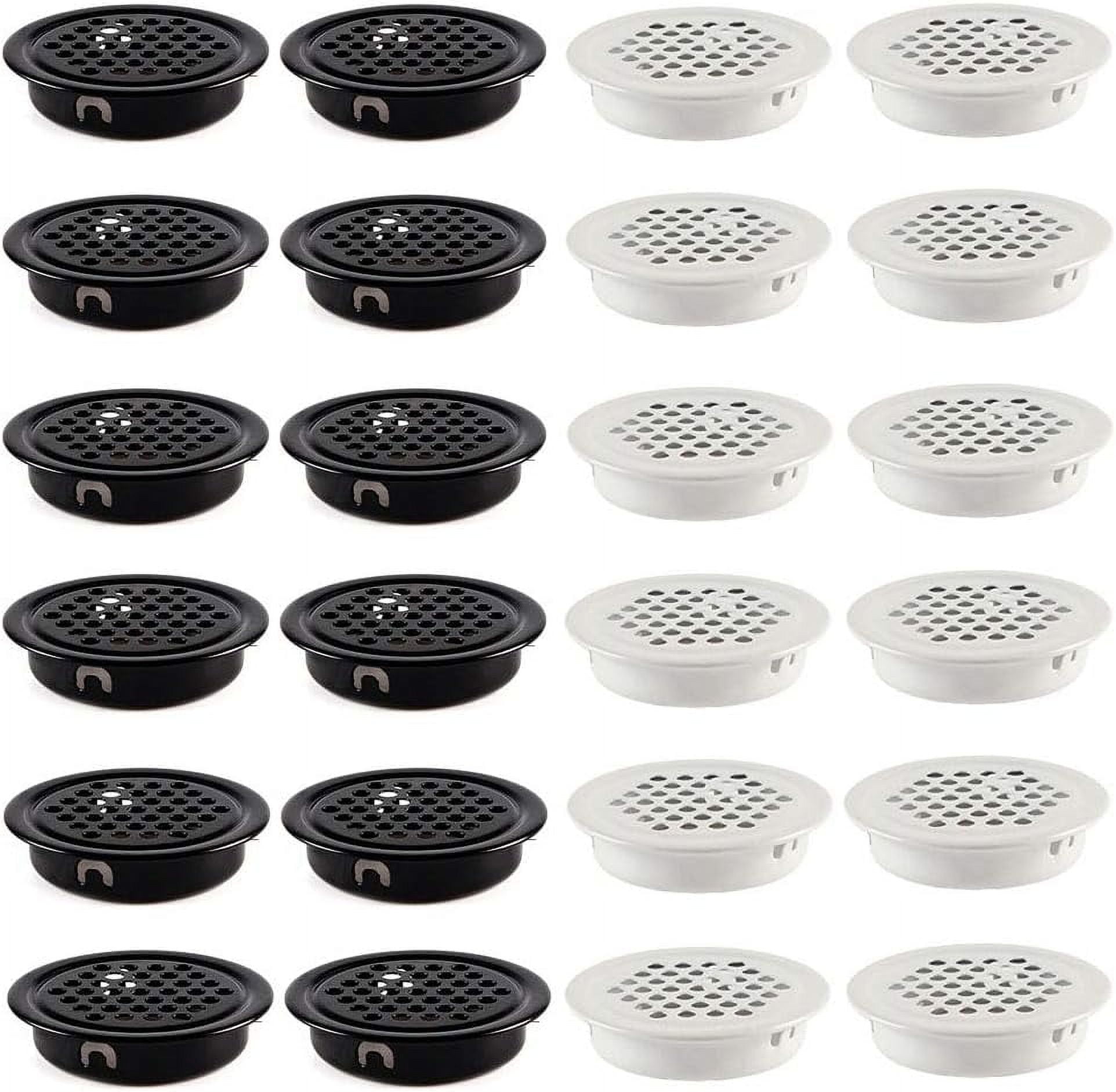 Round Soffit Vents, Stainless Steel Circular Vent Mesh Hole Louver for ...
