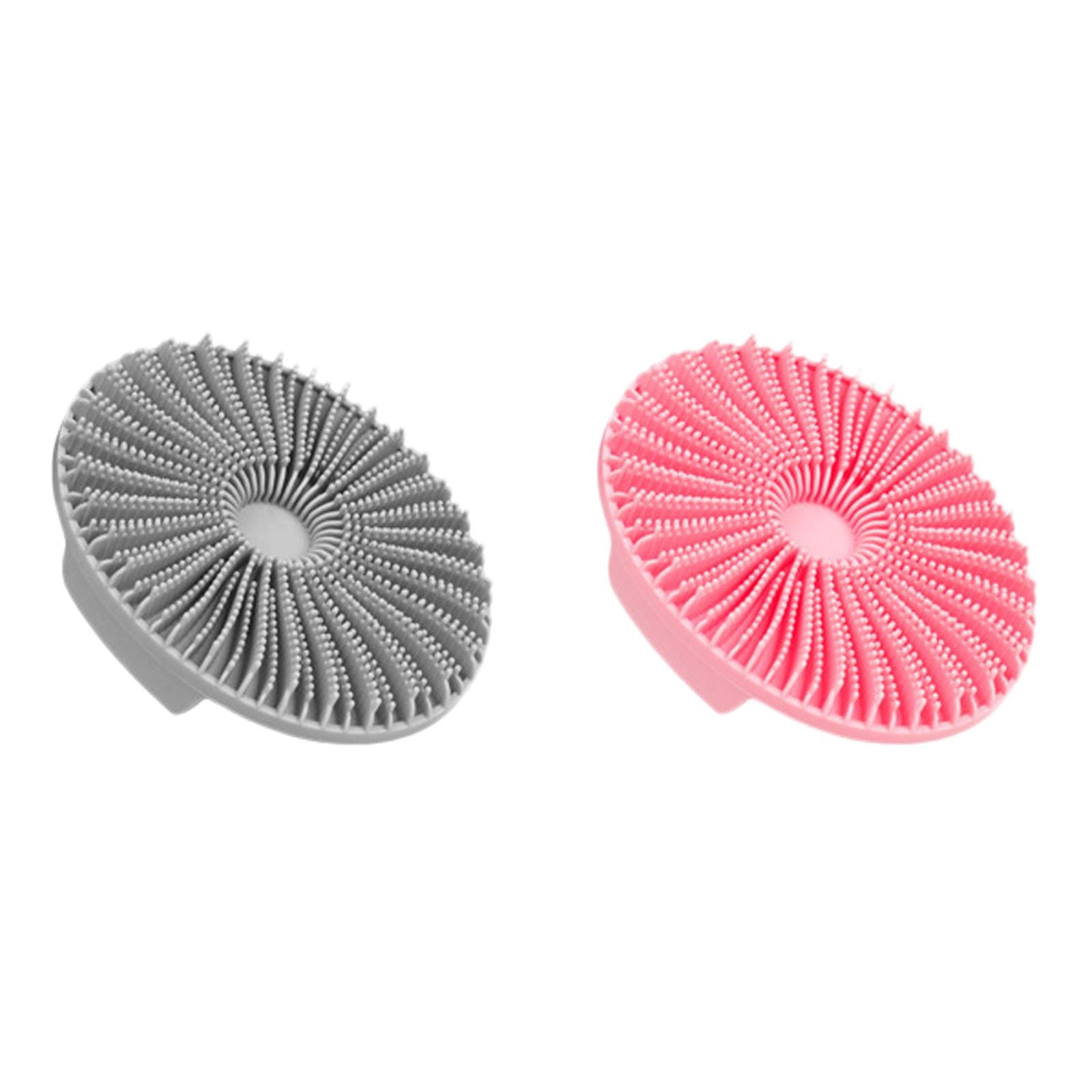 Round Soft Silicone Body Scrubber,Gentle Exfoliating Massaging Body ...