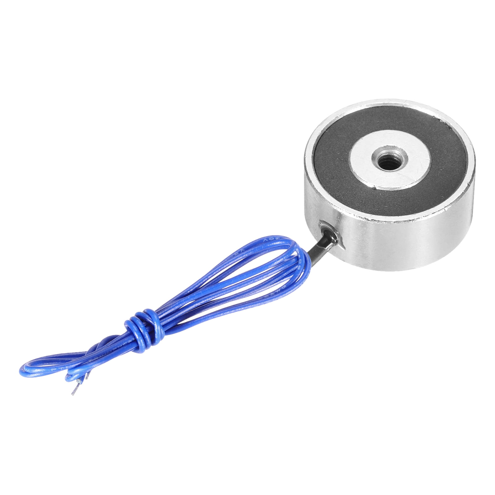 Round Solenoid Electromagnet DC 12V 180N Electric Magnet Electric ...