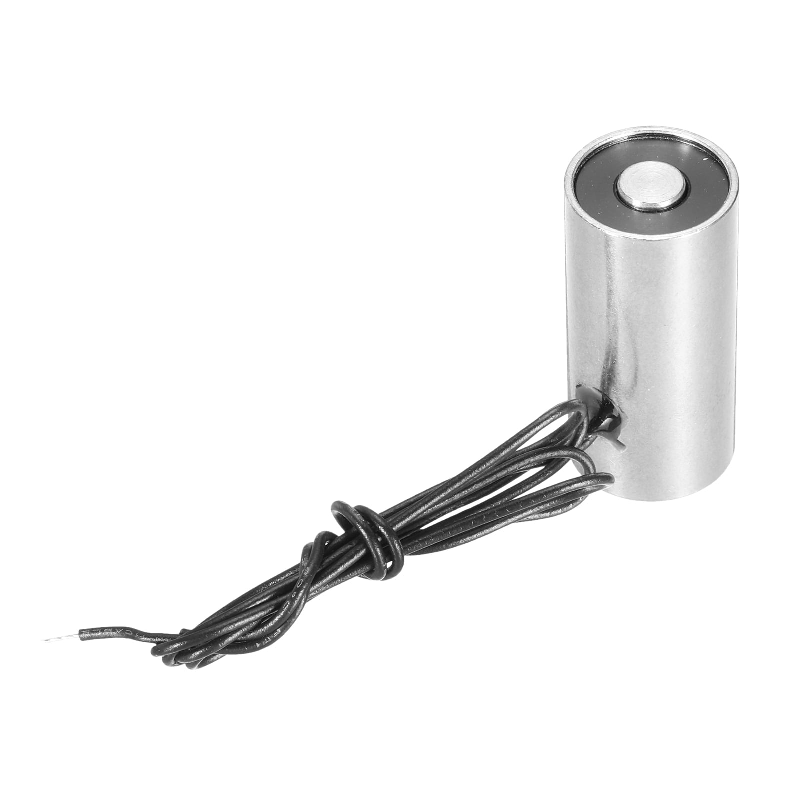 Round Solenoid Electromagnet DC 24V 15N 3.3LB/1.5Kg Electric Magnet ...