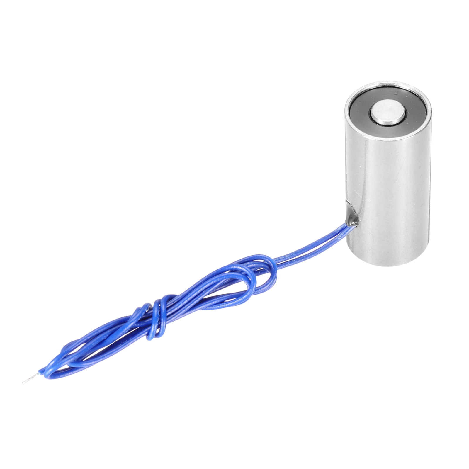 Round Solenoid Electromagnet DC 12V 15N 3.3LB/1.5Kg Electric Magnet ...
