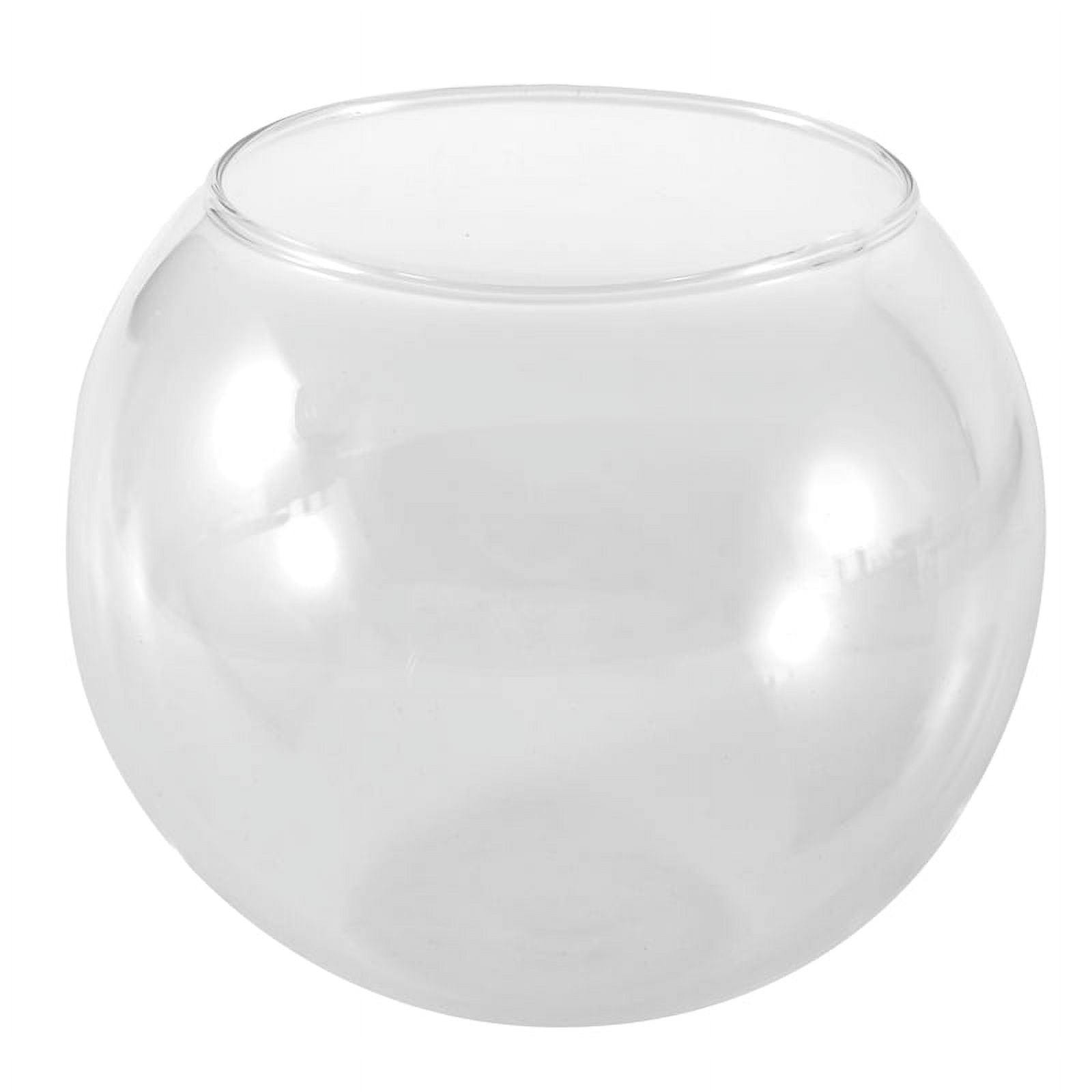 Round Sphere Vase in Transparent Glass Fish Tank - Walmart.com