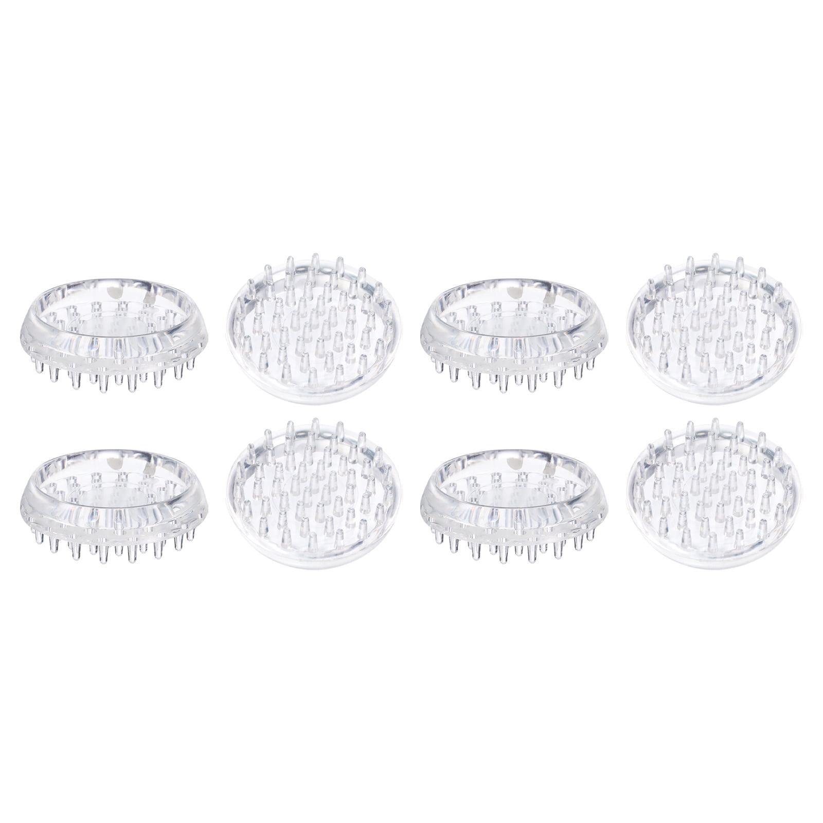 Round Spike Carpet Protector, 8 Pcs Plastic Caster Cups for Furniture ...