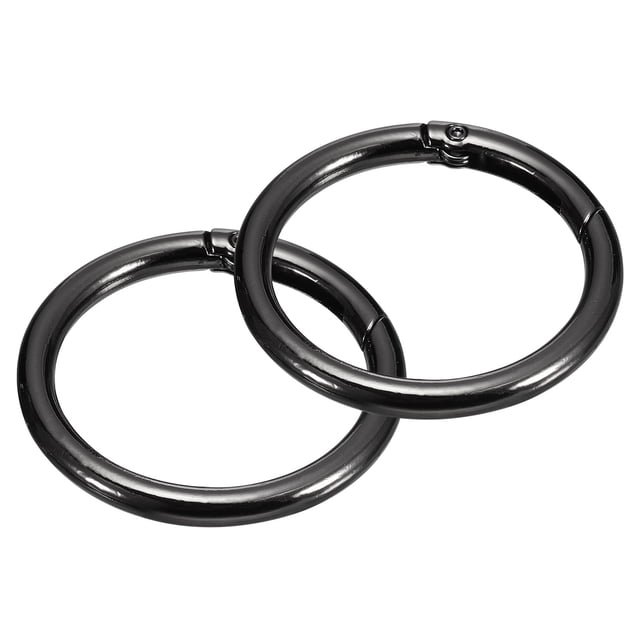Round Spring O Rings, 2Pcs 1.85 Inch OD Trigger Buckle Snap Clips for ...